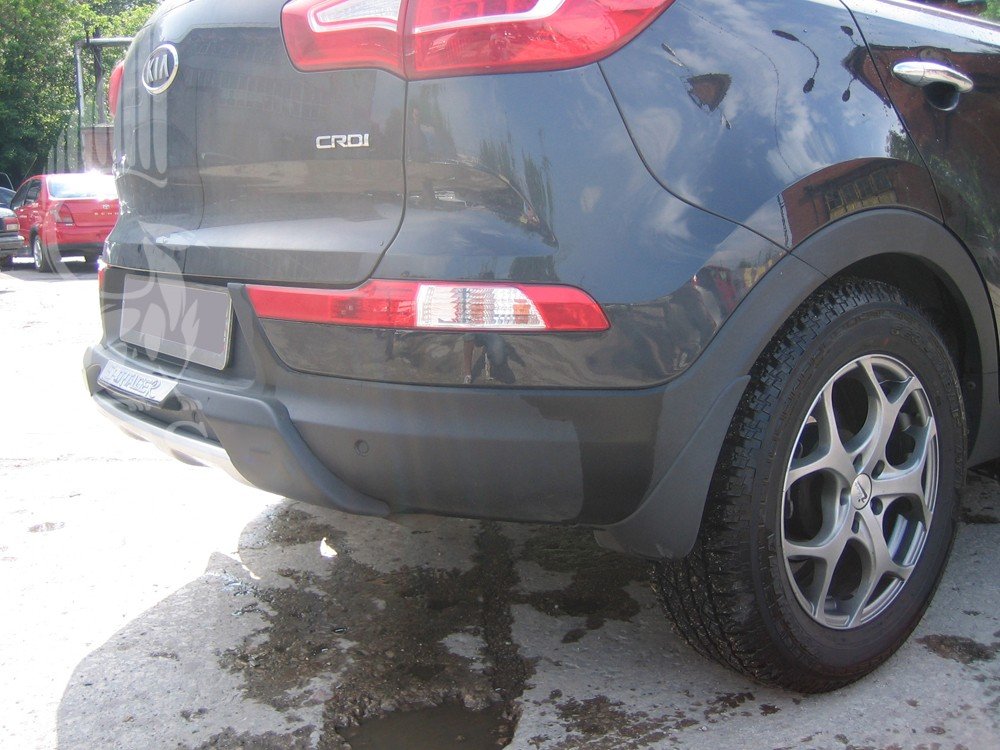 Защиты бампера KIA Sportage 3 (Bamper Guard) / Киа Спортейдж