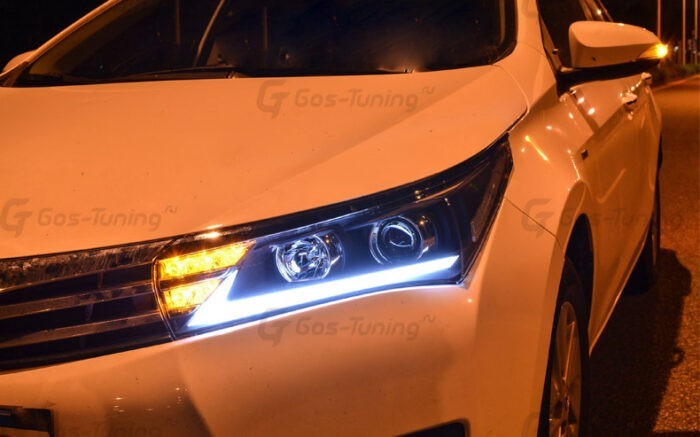 Купить фары Toyota Corolla E160 "Lexus Style" - ГОС-Тюнинг, Москва