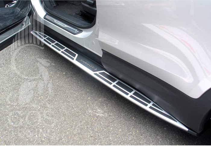 Купить пороги Хендай Санта Фе 3 / Hyundai Santa Fe 3 - ГОС-Тюнинг