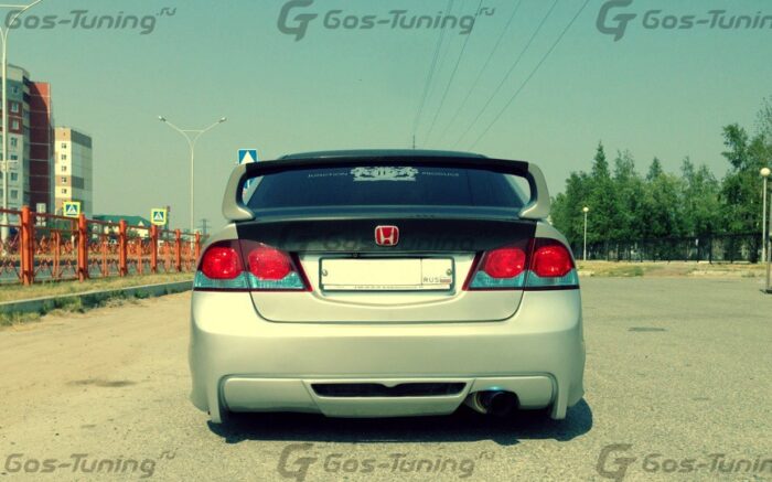 Задний бампер HYPER RACE Honda Civic 4D / Хонда Цивик