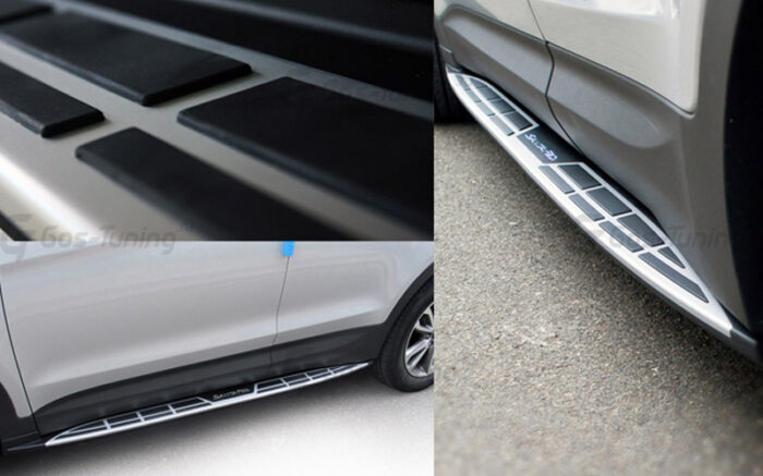 Купить пороги Hyundai Santa Fe DM / Хендай Санта Фе 3 - ГОС-Тюнинг