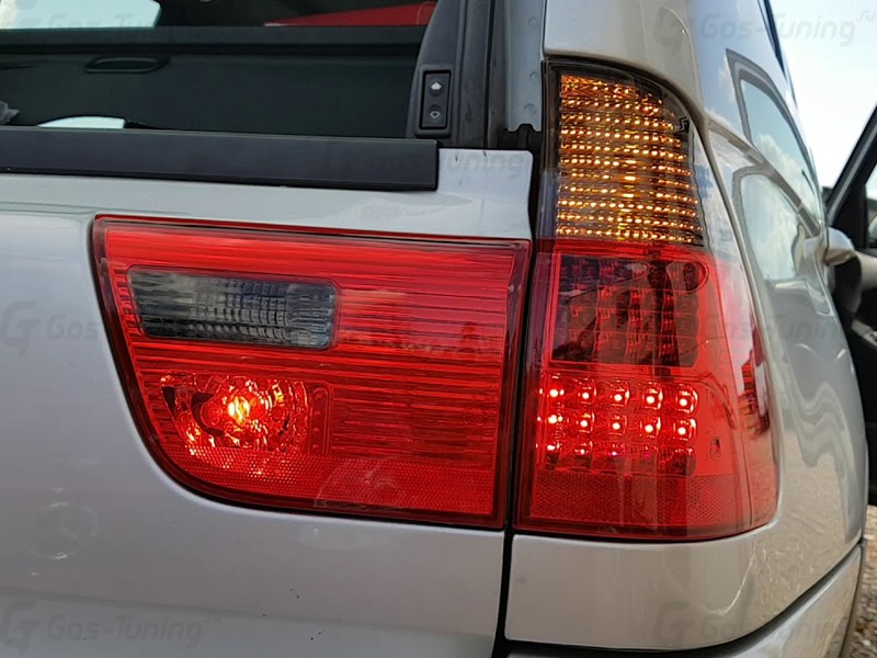 Тюнинг задние фонари БМВ Х5 Е53 "Red / Smoke LED" - ГОС-Тюнинг